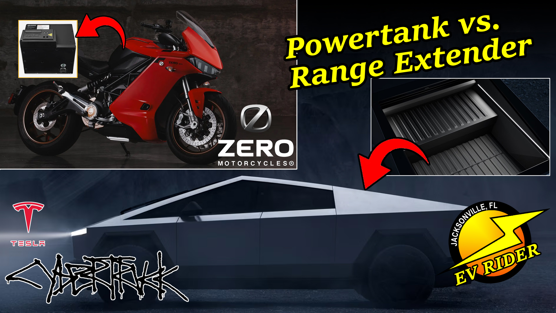 Tesla Follows Zero Motorcycles In Offering Range Extending 2nd Battery ...