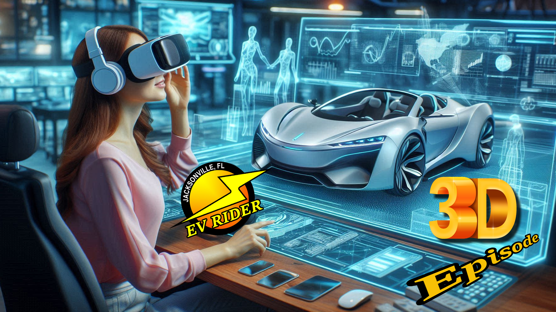 3D/360 VR Episodes - EV Rider