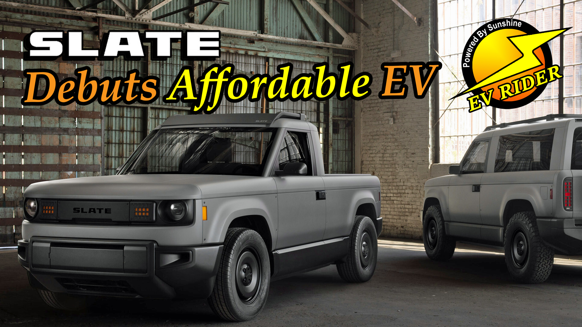 Clean Slate: Finally, A Compact Entry Level EV Pickup - EV Rider