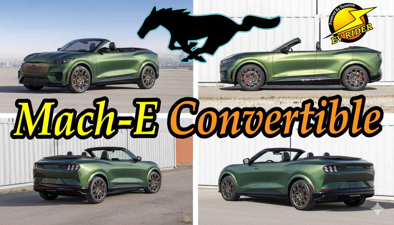 Should Ford Build This Mustang Mach-E Convertible? - EV Rider